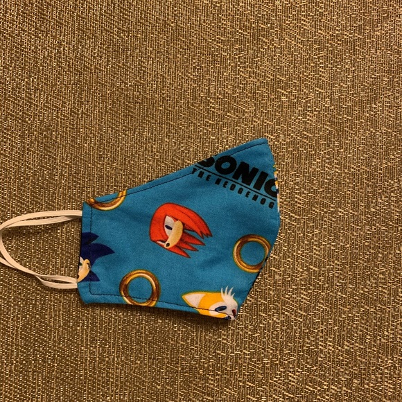 Passion of Essence | Accessories | Sonic The Hedgehog Kid Face Masks ...